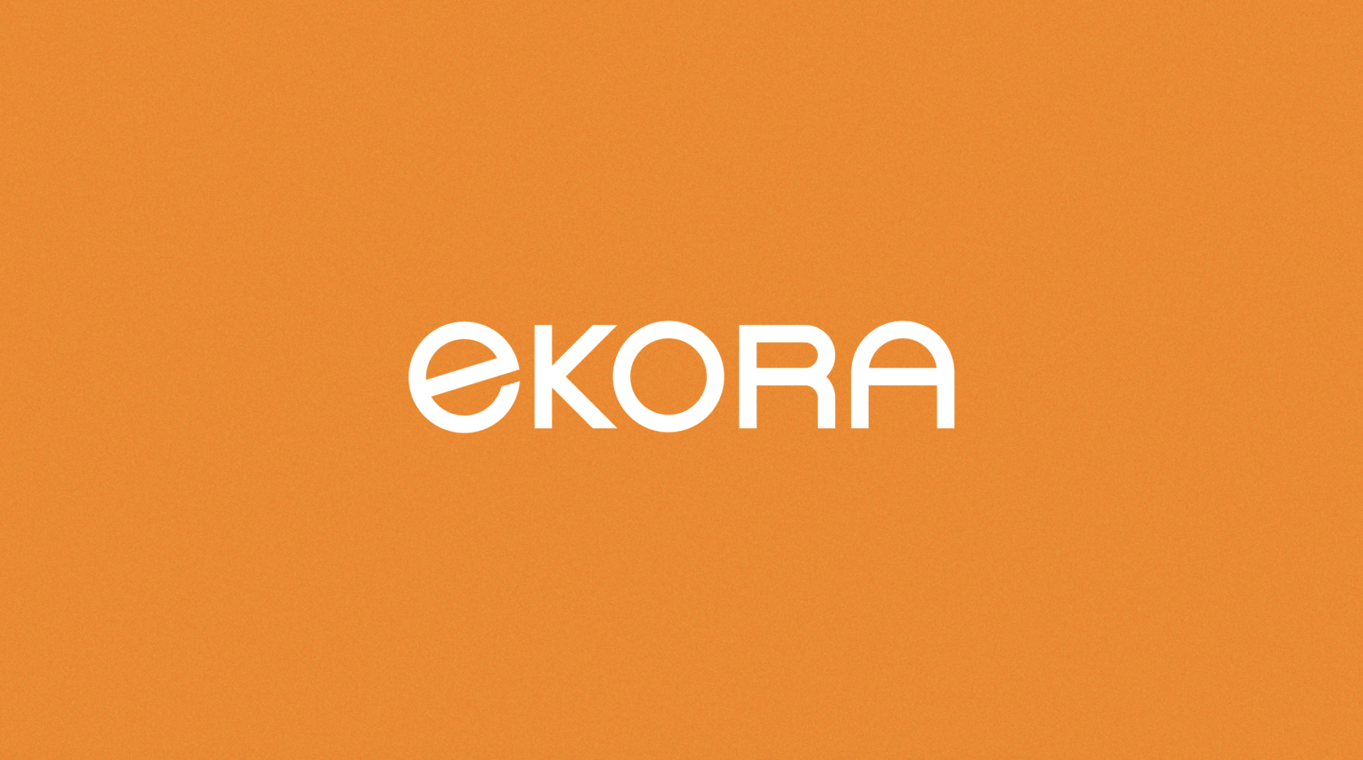 Ekora: naming e identidade visual - Ouki